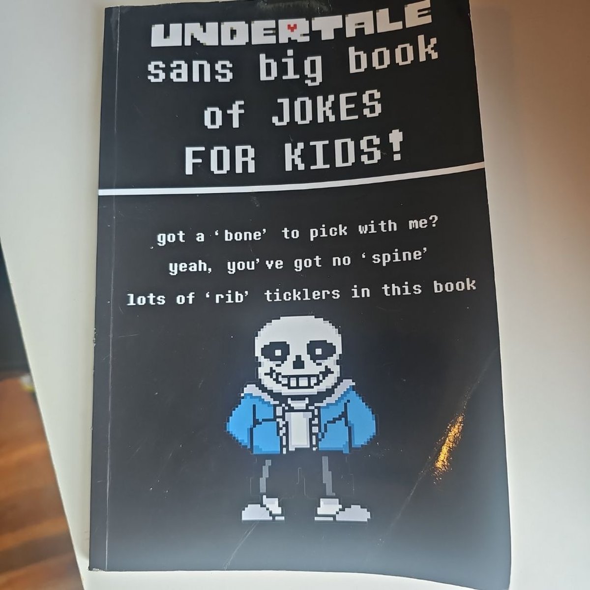 Undertale Sans Big Book of JOKES for Kids by Sans