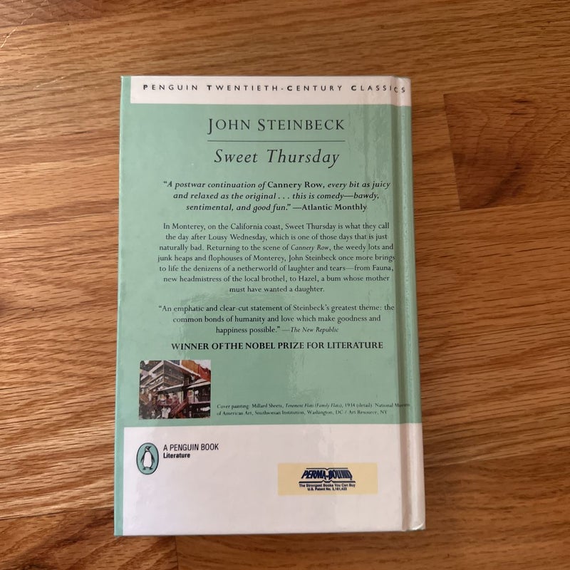 Sweet Thursday by Steinbeck, Hardcover | Pangobooks