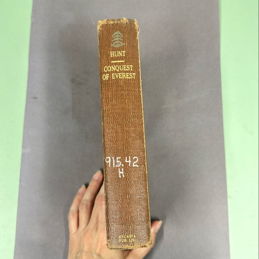 The Conquest of Everest by Sir John Hunt, Hardcover | Pangobooks