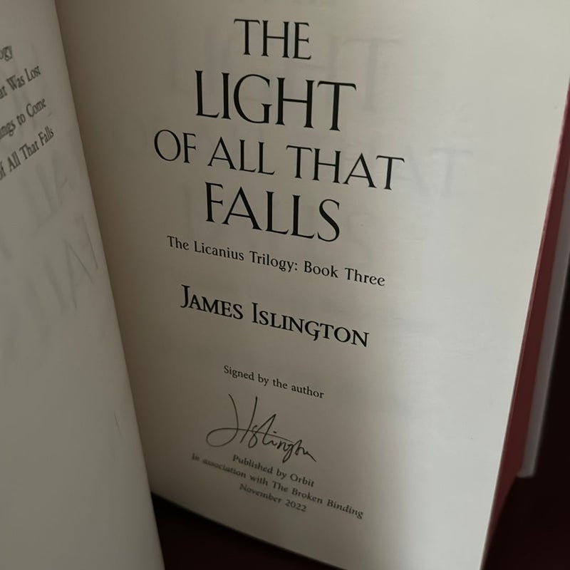 The Licanius Trilogy by James Islington, Hardcover | Pangobooks