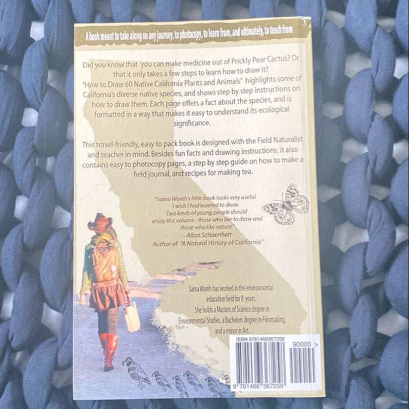 How to Draw 60 Native California Plants and Animals by Sama Wareh