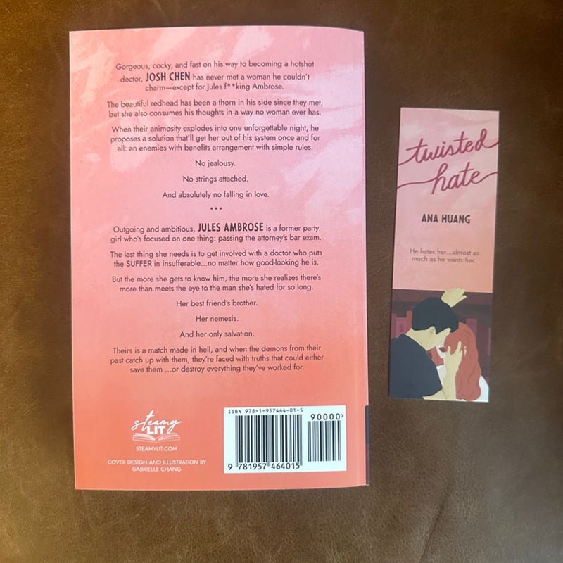 Twisted hate signed special edition steamy lit Ana Huang by Ana Huang , Paperback | Pangobooks