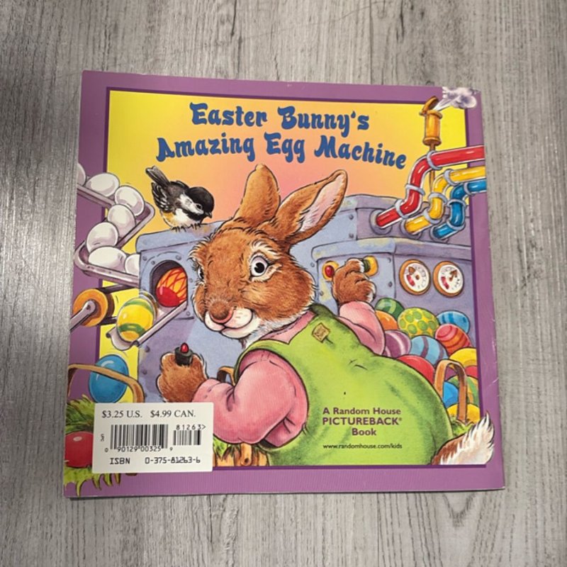 Easter Bunny’s Amazing Egg Machine by Wendy Cheyette Lewison, Paperback ...