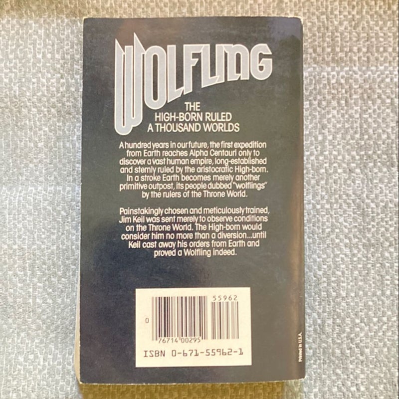 Wolfling by Gordon R. Dickson, Paperback | Pangobooks