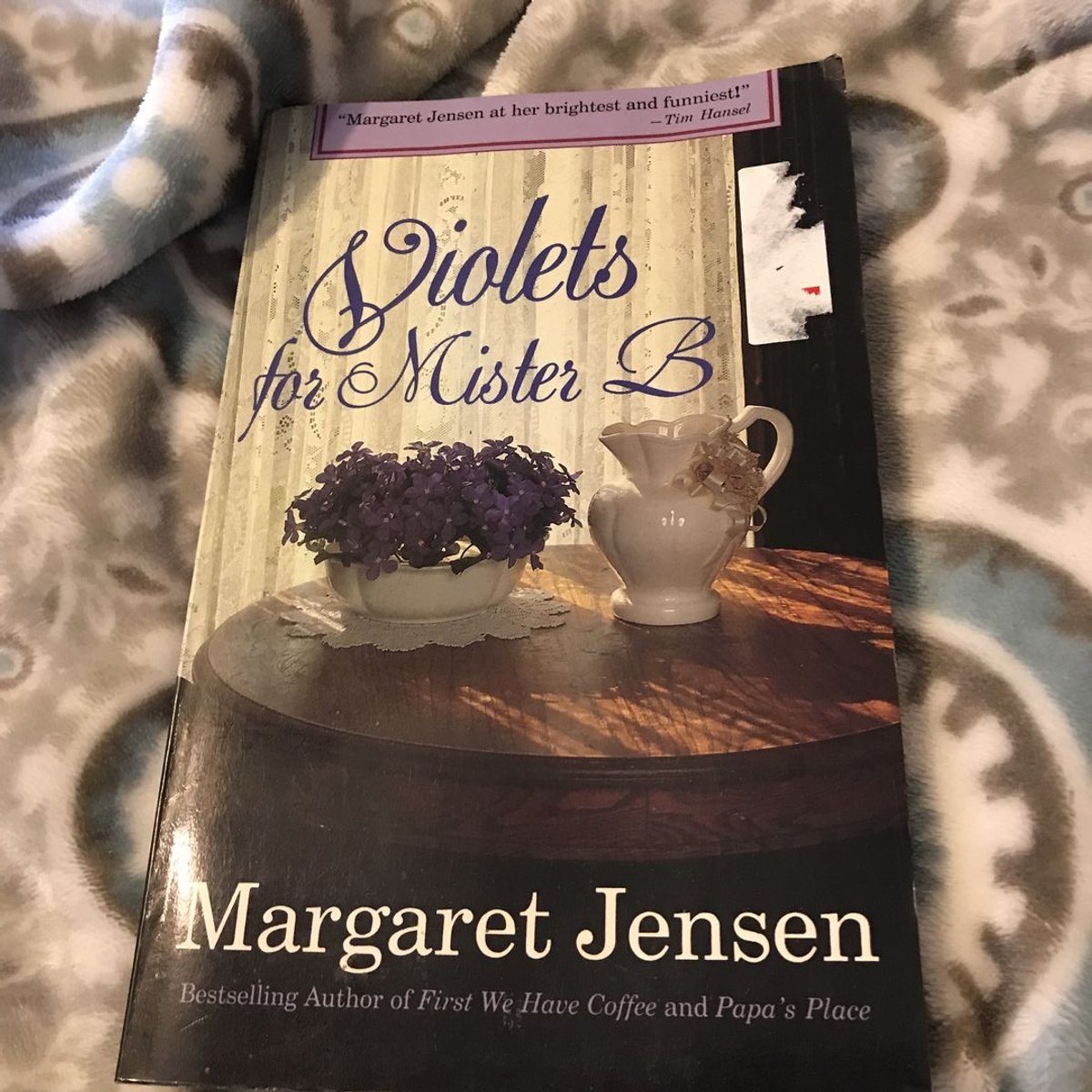 Violets for Mr. B by Margaret T. Jensen