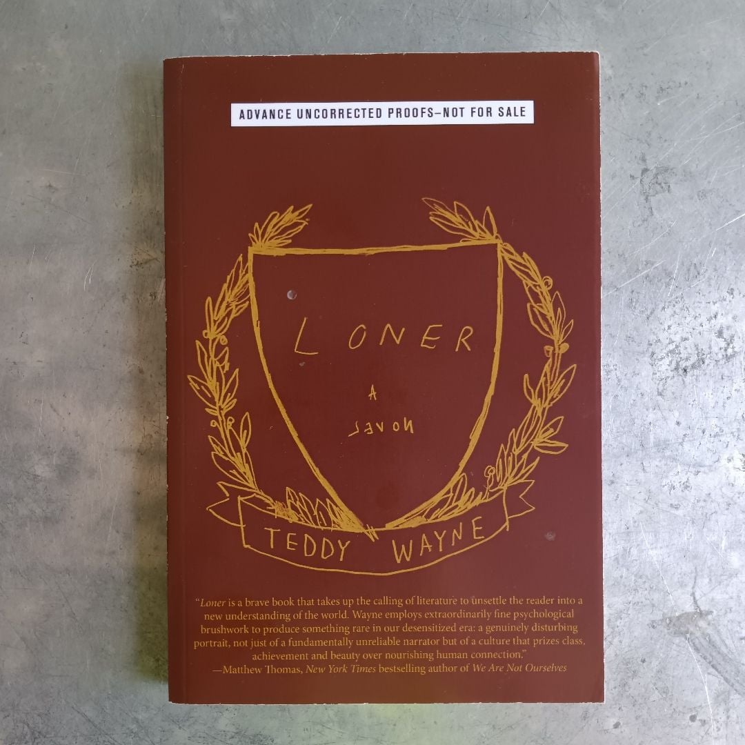 Loner by Teddy Wayne , Paperback | Pangobooks