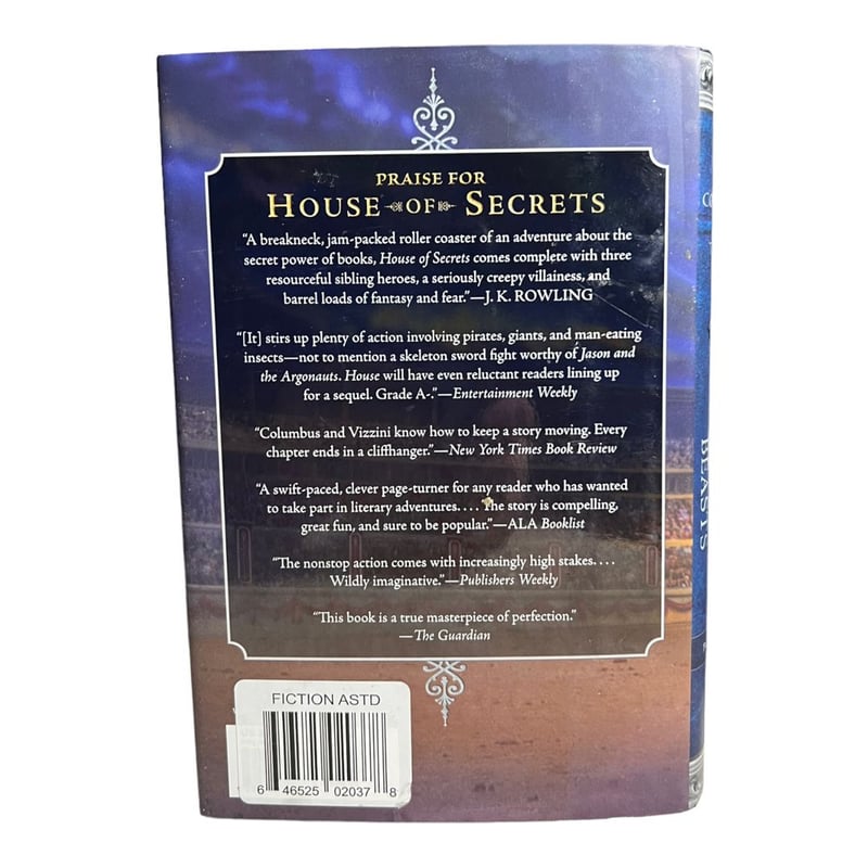House of Secrets: Battle of the Beasts by Chris Columbus, Ned Vizzini