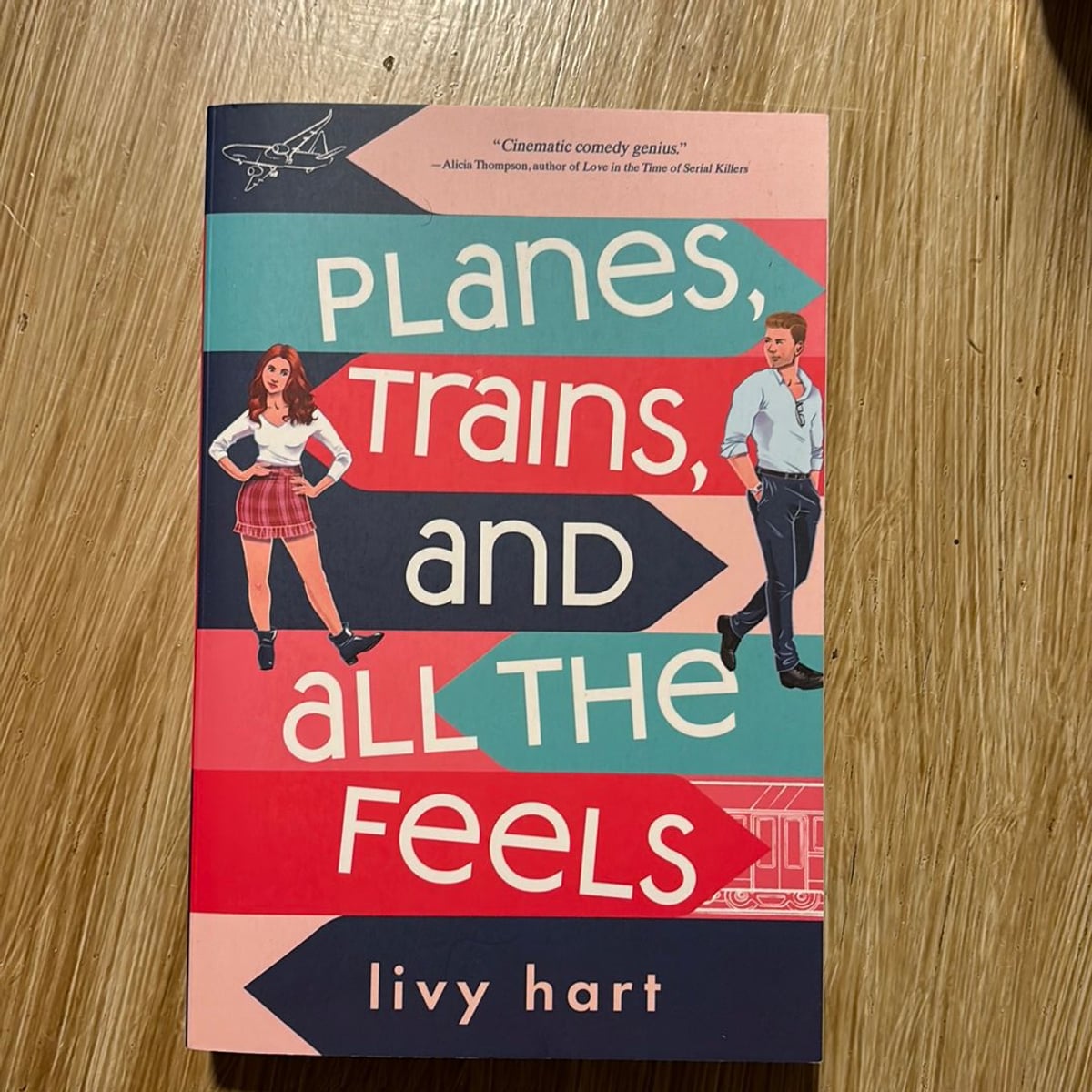 Planes, Trains, and All the Feels by Livy Hart, Paperback | Pangobooks