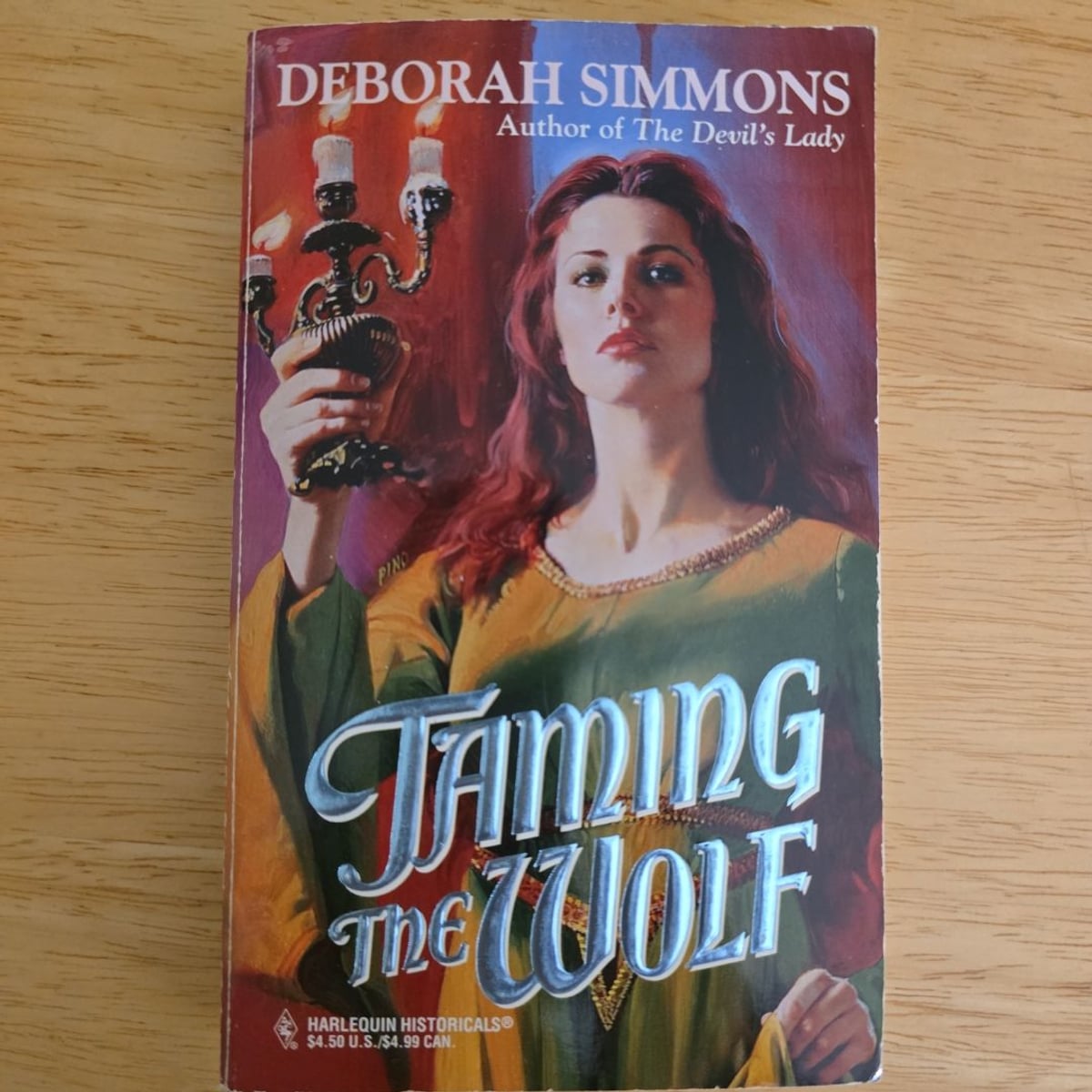 Taming the Wolf by Deborah Simmons