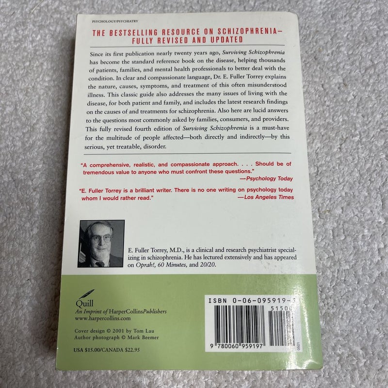 Surviving Schizophrenia, 6th Edition by E. Fuller Torrey, Paperback ...