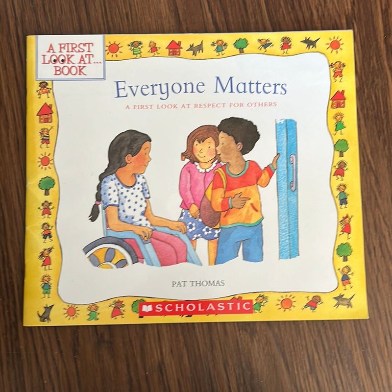 Everyone Matters by Pat Thomas, Paperback | Pangobooks