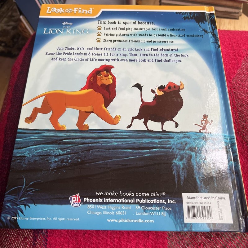 Lion King Look and Find by Colette Moran, Hardcover | Pangobooks