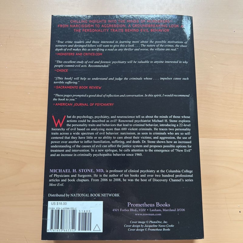 The Anatomy of Evil by Michael H. Stone