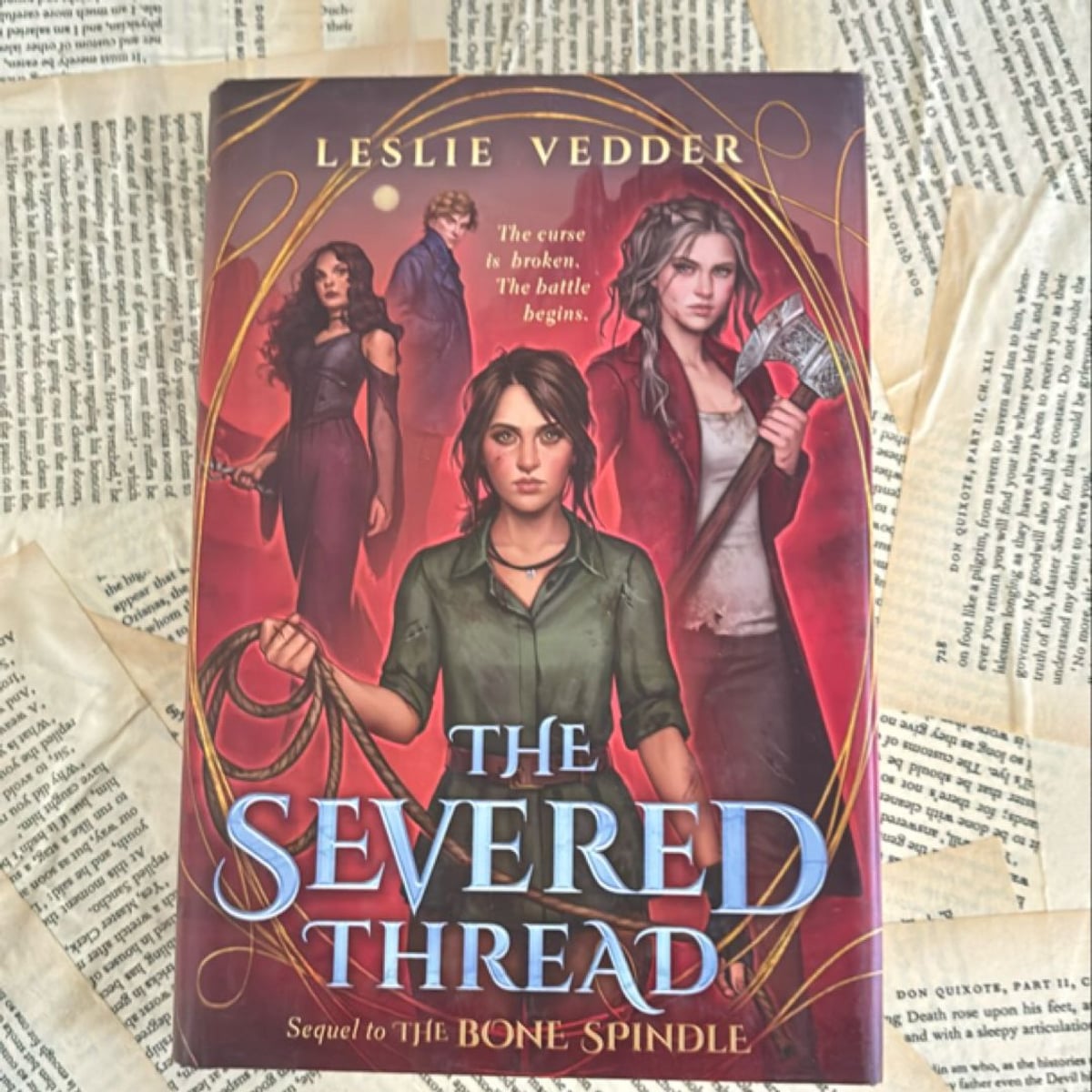 The Severed Thread by Leslie Vedder, Hardcover | Pangobooks