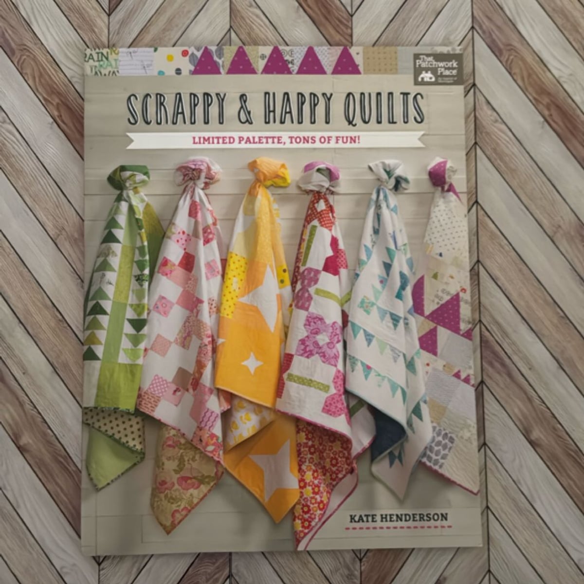 Scrappy and Happy Quilts by Kate Henderson
