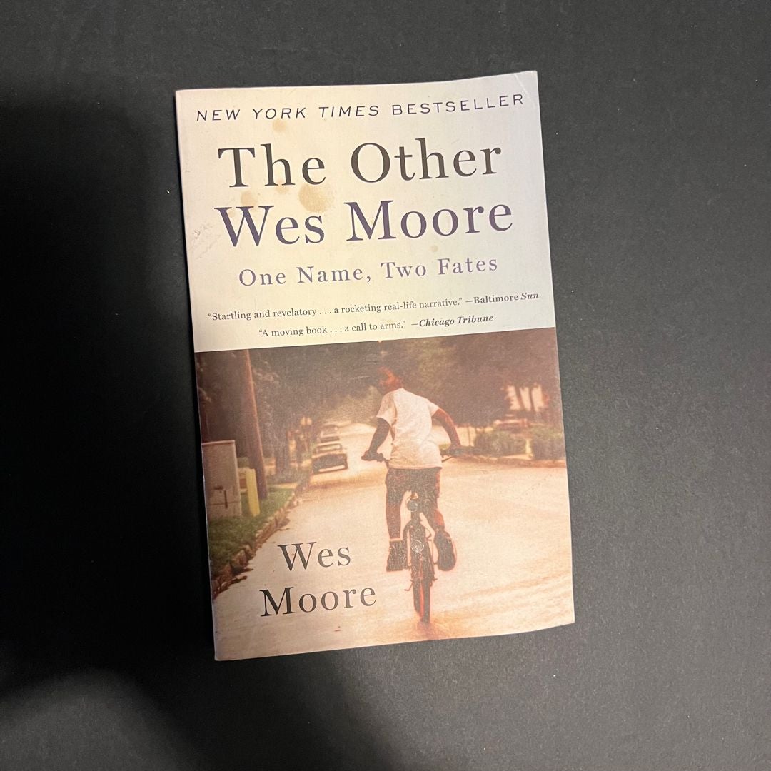 The Other Wes Moore by Wes Moore