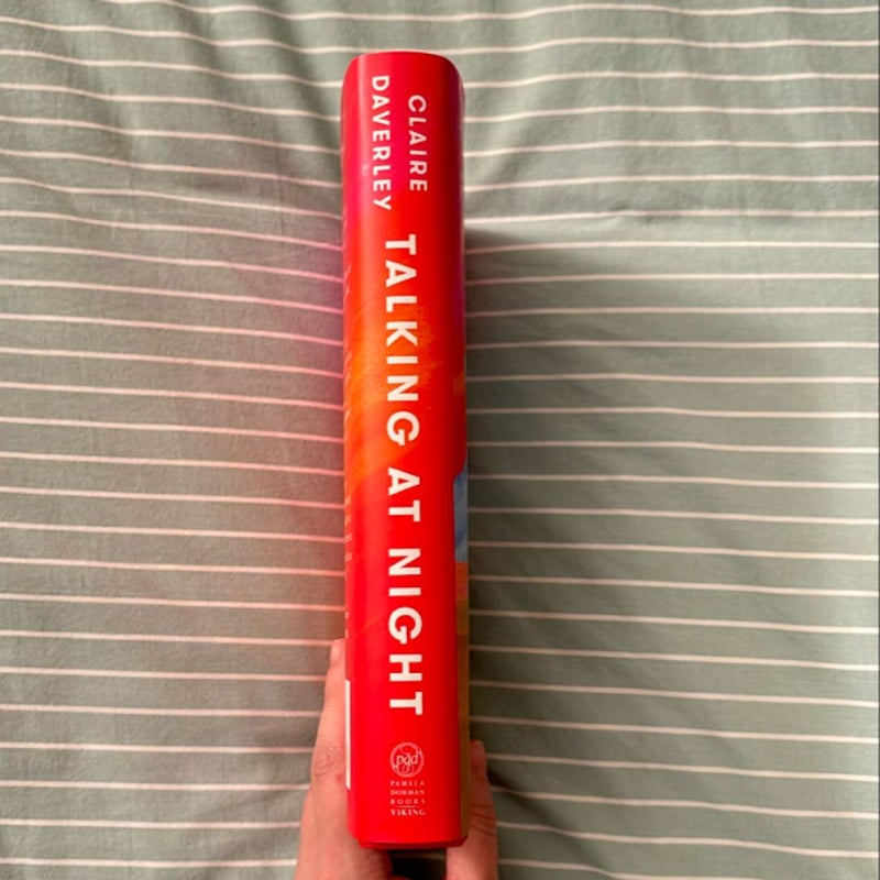 Talking at Night by Claire Daverley, Hardcover | Pangobooks