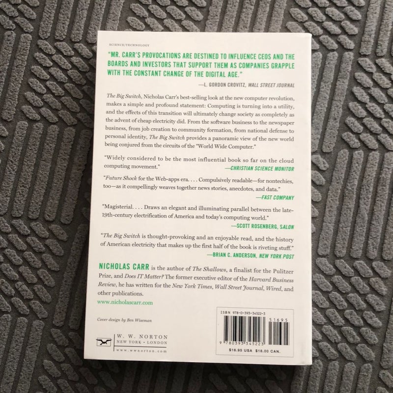 The Big Switch by Nicholas Carr