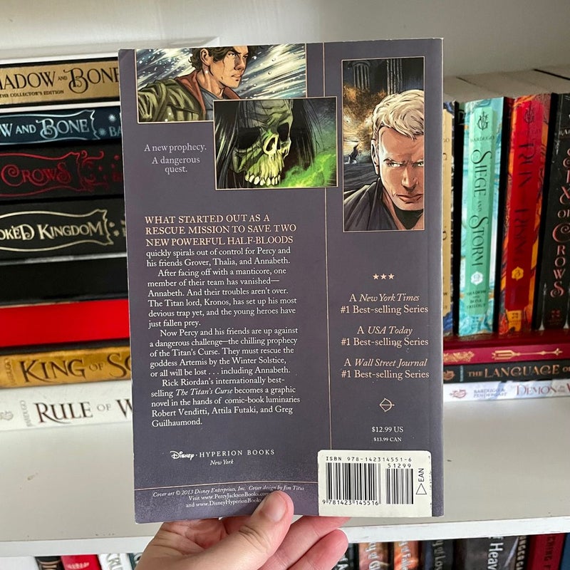 Percy Jackson And The Olympians The Titans Curse The Graphic Novel