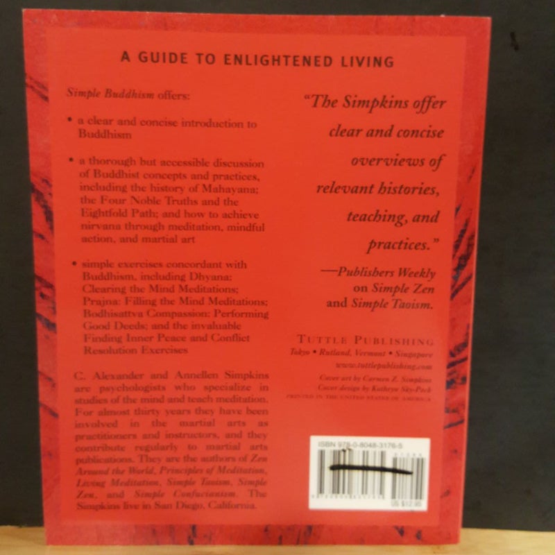 Simple Buddhism by C. Alexander Simpkins, Annellen M. Simpkins