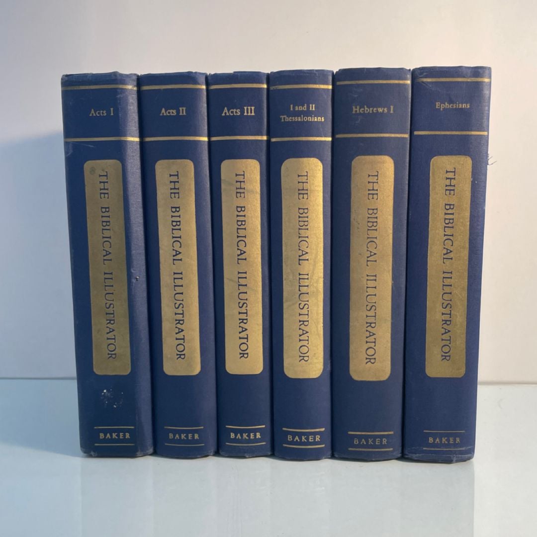 The Biblical Illustrator: 6 Volumes 1960s Baker Books Joseph Exell ...