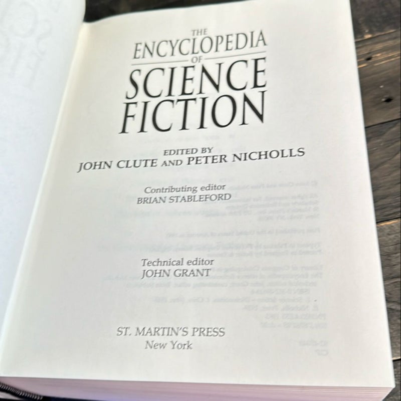 The Encyclopedia of Science Fiction (true 1st edition) by John Clute ...