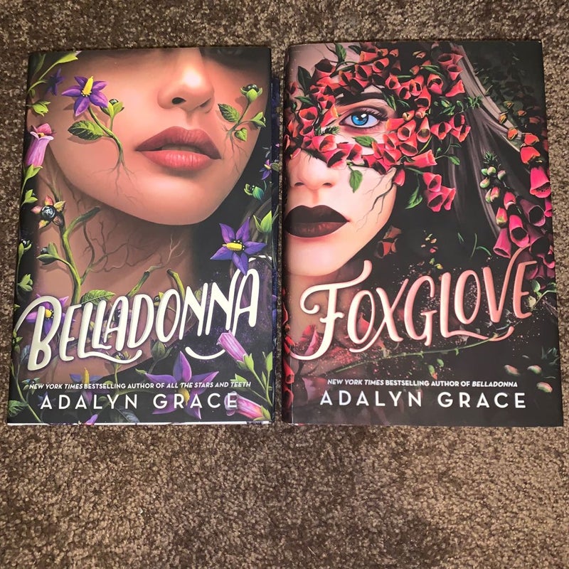 First Edition Belladonna & Foxglove by Adalyn Grace, Hardcover | Pangobooks
