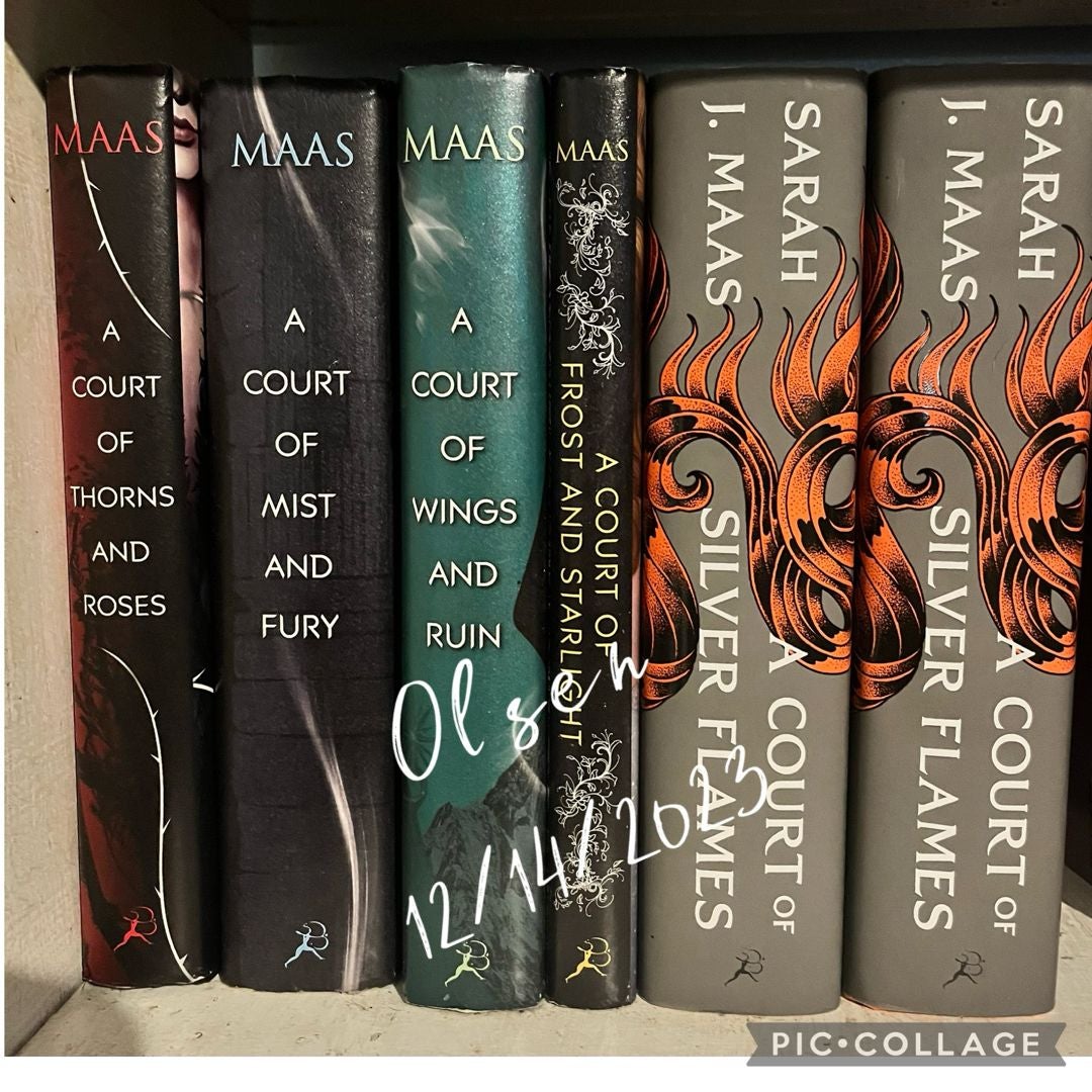 OG ACOTAR Hardcover Set plus B&N And/Or BAM Special Edition ACOSF by ...
