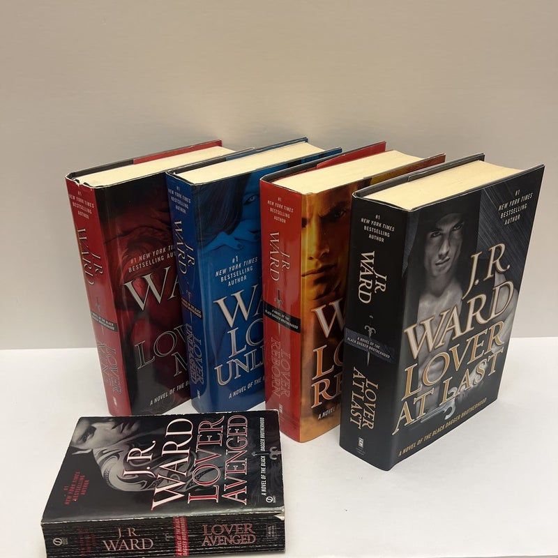 Black Dagger Brotherhood Series Bundle “A” Lover Avenged, Lover Mine ...