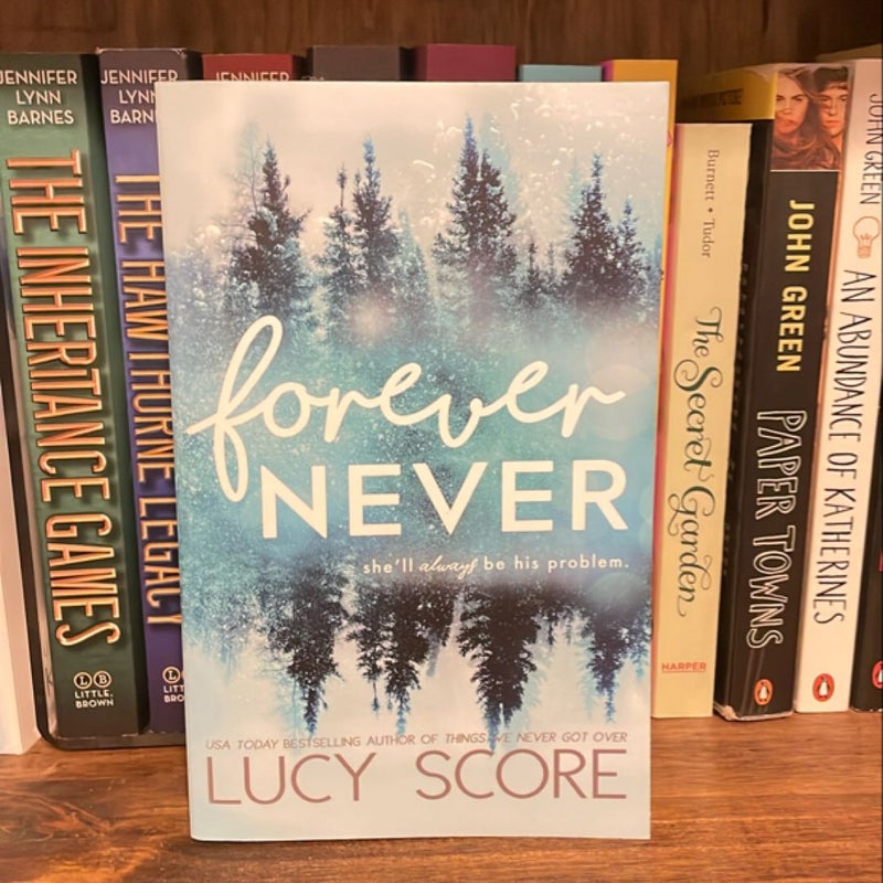 Forever Never by Lucy Score, Paperback | Pangobooks