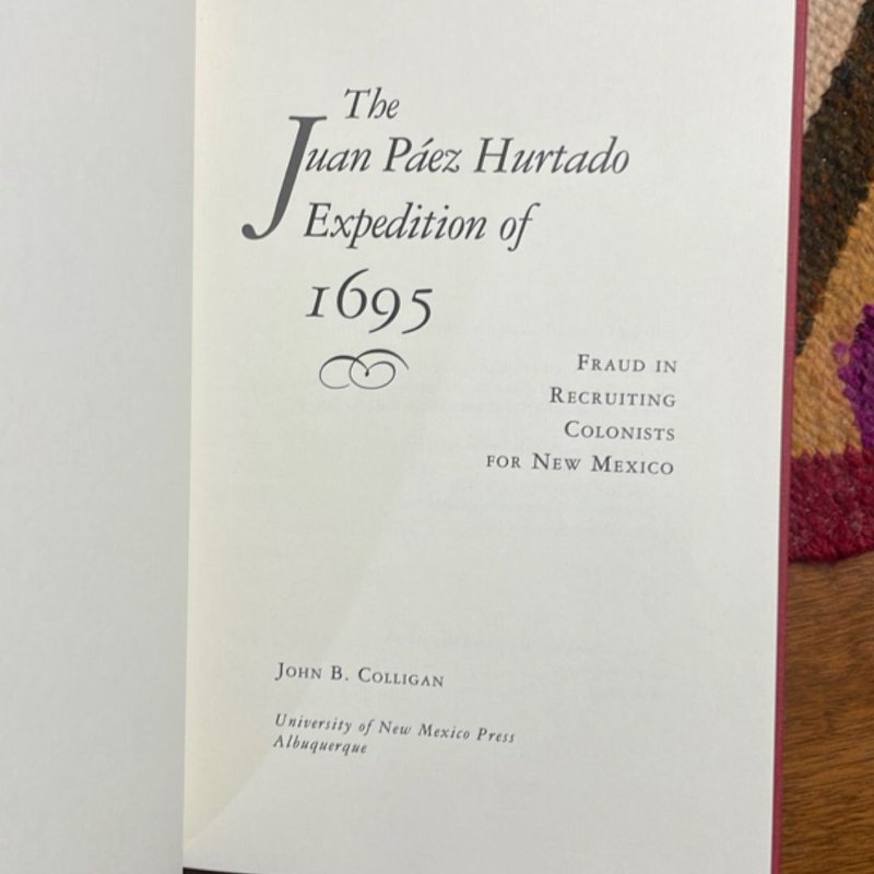 Juan Paez Hurtado Expedition, 1695 by Colligan