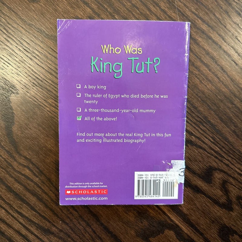 Who Was King Tut? by Roberta Edwards, Paperback | Pangobooks