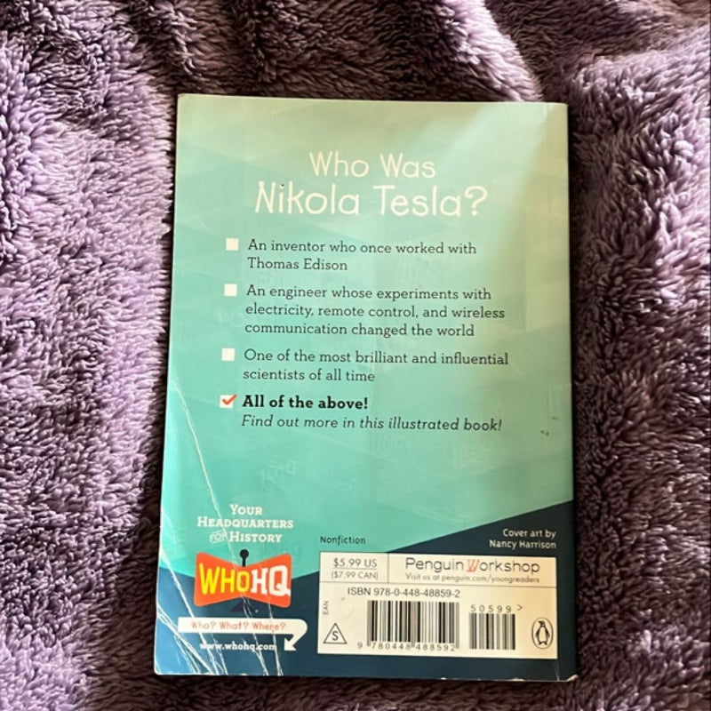 Who Was Nikola Tesla? by Jim Gigliotti, Who HQ