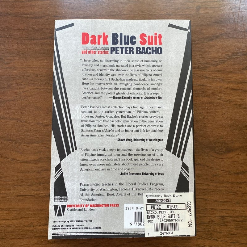 Dark Blue Suit and Other Stories by Peter Bacho, Paperback | Pangobooks