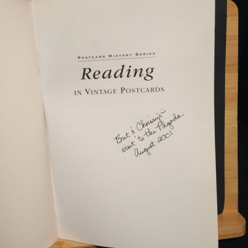 Reading in Vintage Postcards by Charles J. Adams III