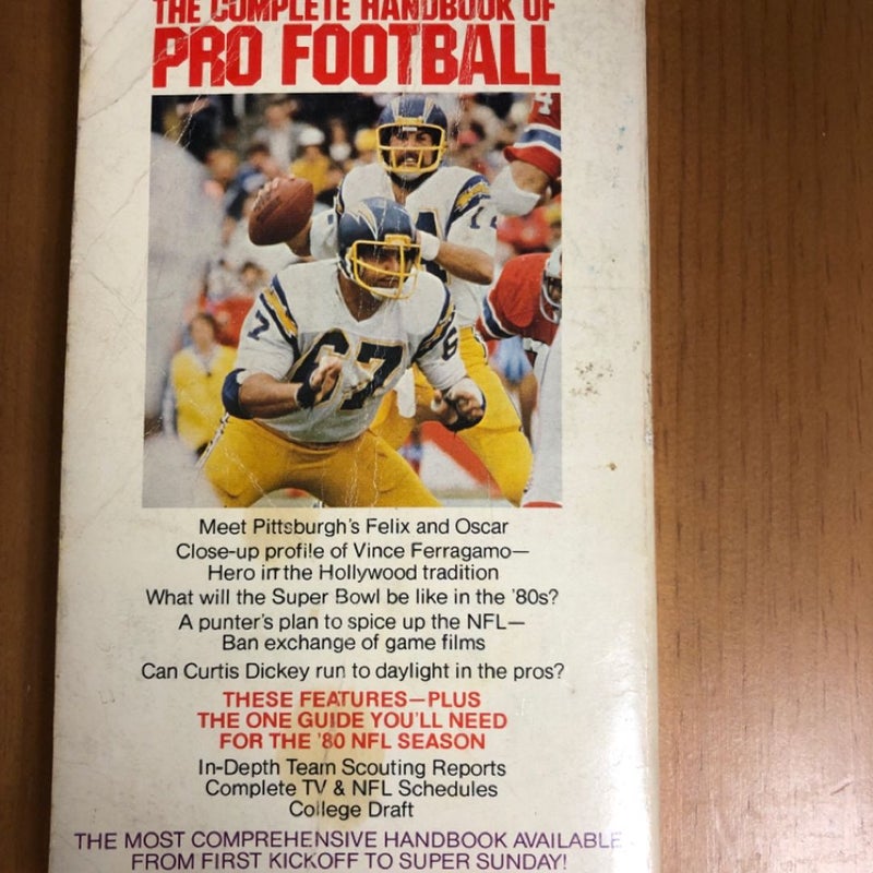 The Complete Handbook of Pro Football by Zander Hollander, Paperback ...