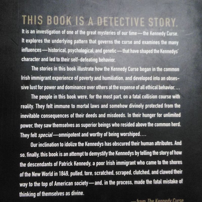 The Kennedy Curse by Edward Klein