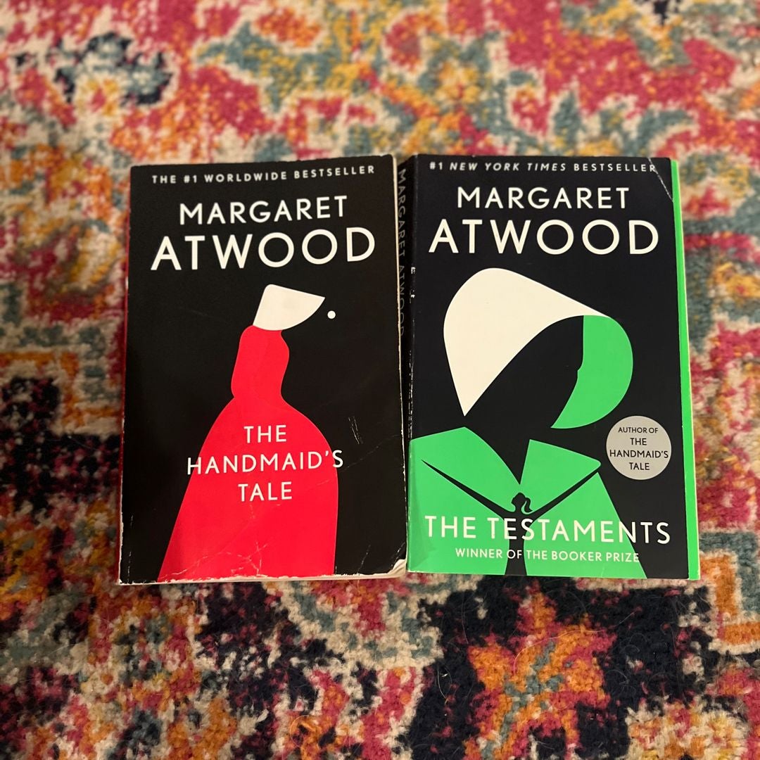 Margaret Atwood 2 Books Bundle Set (The Testaments,Handmaid's Tale) PB ...
