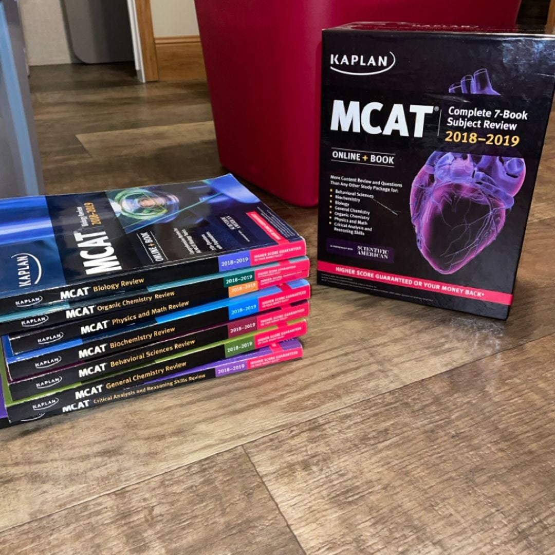 MCAT Complete 7-Book Subject Review by Kaplan
