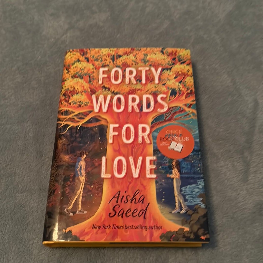 Forty Words for Love by Aisha Saeed