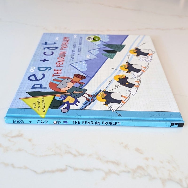 Peg + Cat: the Penguin Problem by Jennifer Oxley, Hardcover | Pangobooks