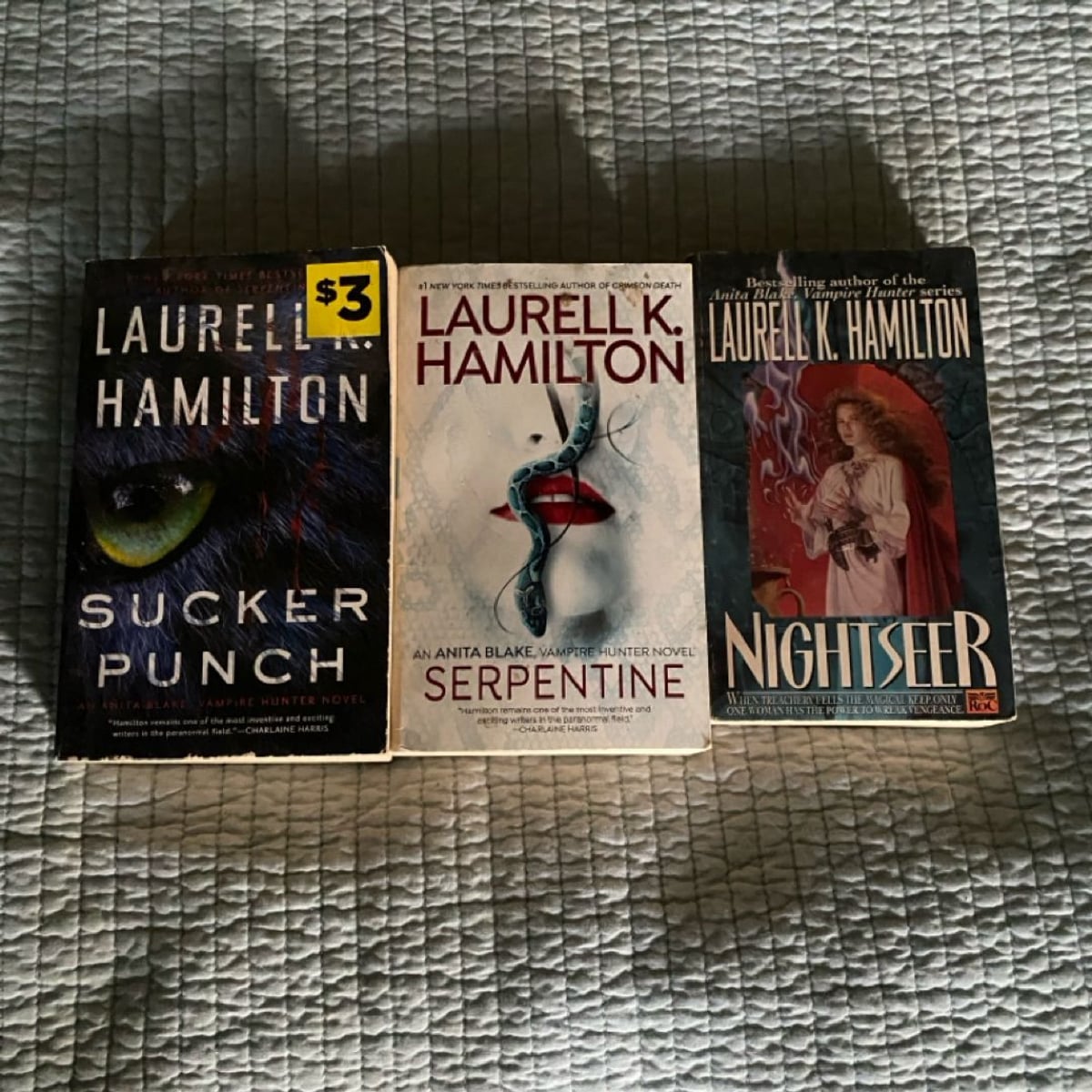 3 Laurell K Hamilton Paperback Books by Laurell K Hamilton, Paperback ...