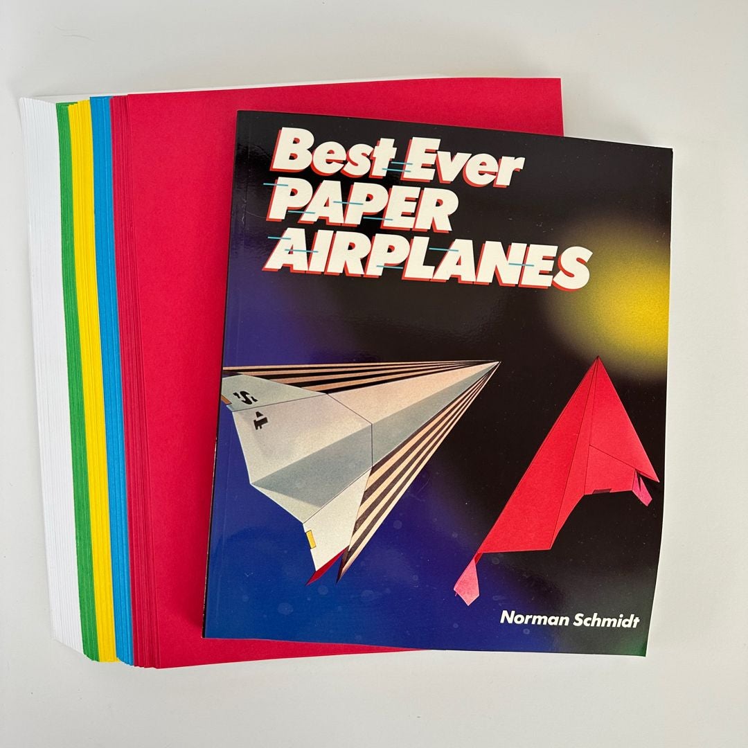 Best Ever Paper Airplanes, Paper Included by Norman Schmidt, Paperback ...