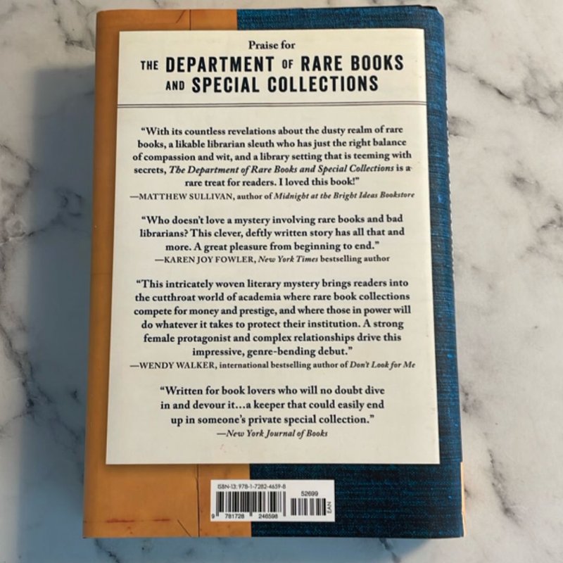 The Department of Rare Books and Special Collections by Eva Jurczyk