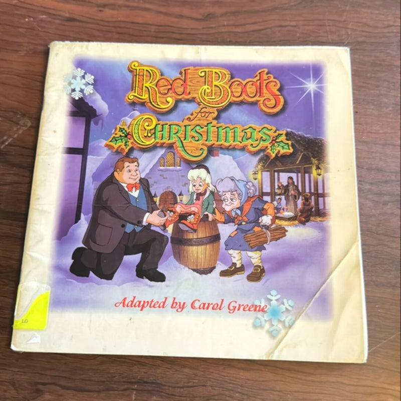 Red Boots for Christmas by Adapted by Carol Greene, Paperback | Pangobooks