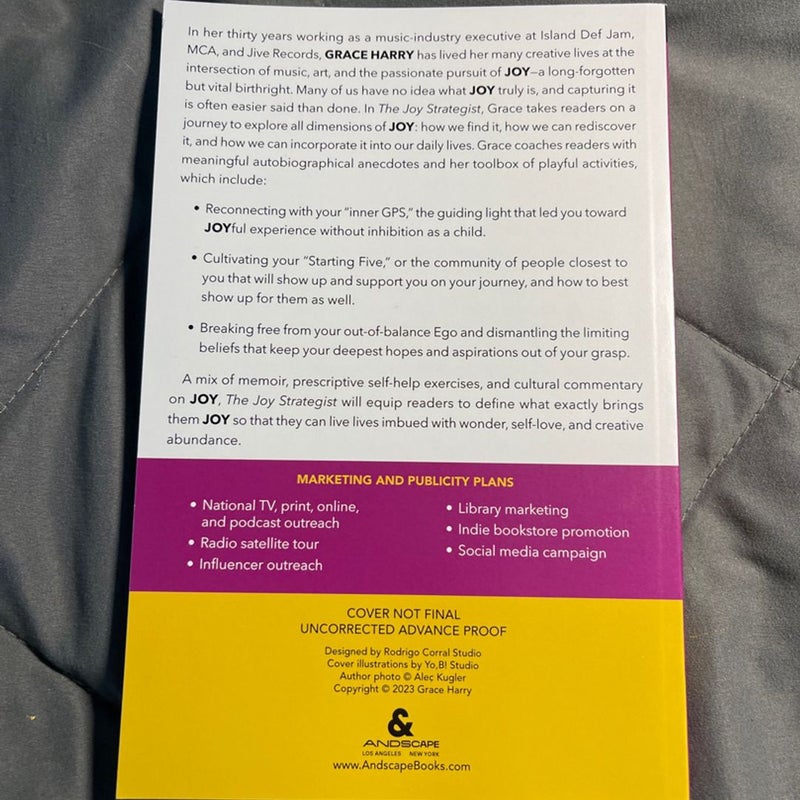 The Joy Strategist ARC by Grace Harry, Paperback | Pangobooks