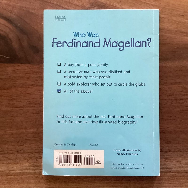 Who Was Ferdinand Magellan? by S. A. Kramer, Paperback | Pangobooks