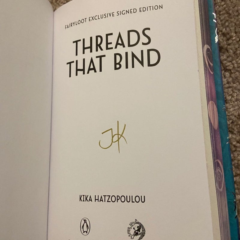 Fairyloot Threads That Bind by , Hardcover | Pangobooks