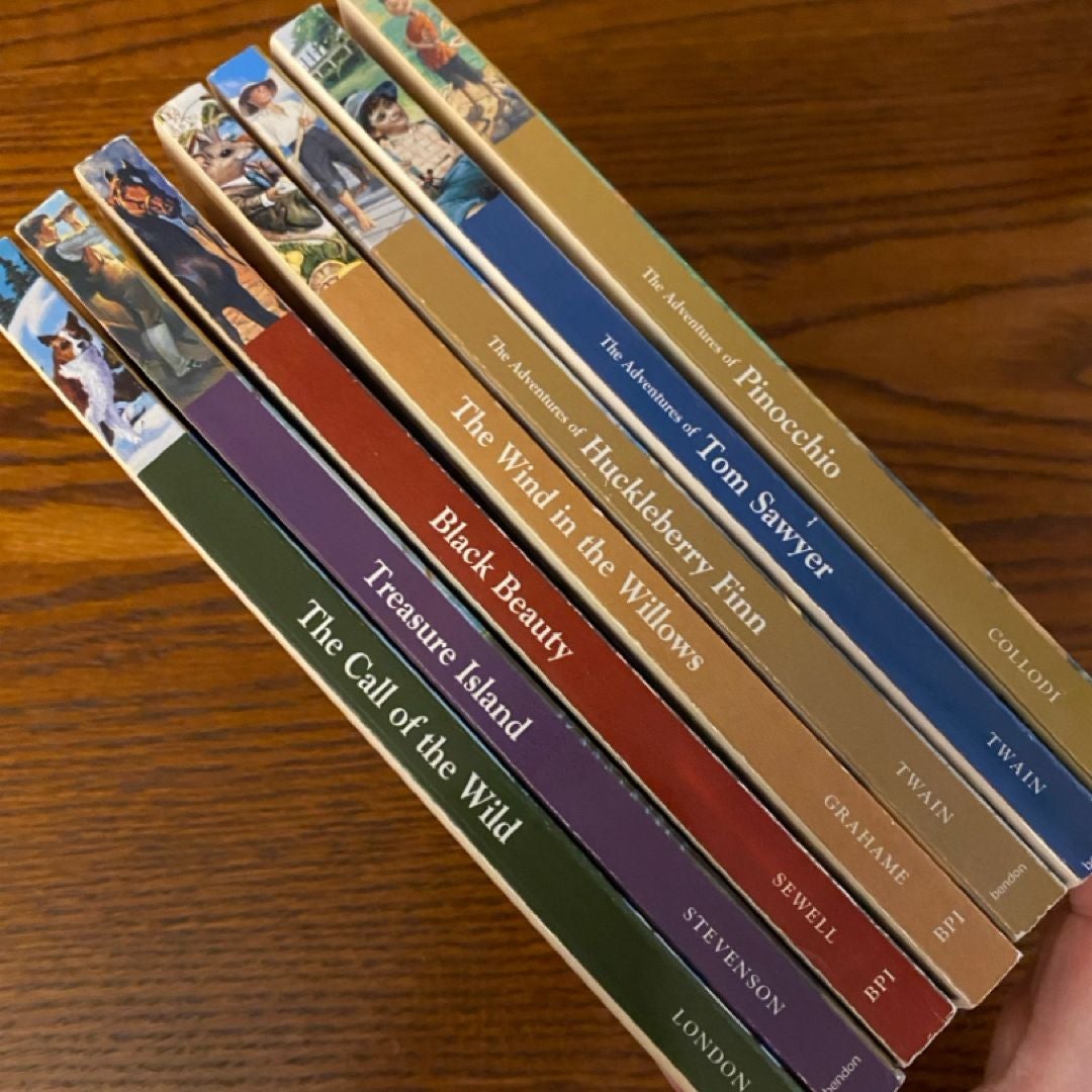 Junior classics for young readers (bundle) Treasure Island, Pinocchio ...