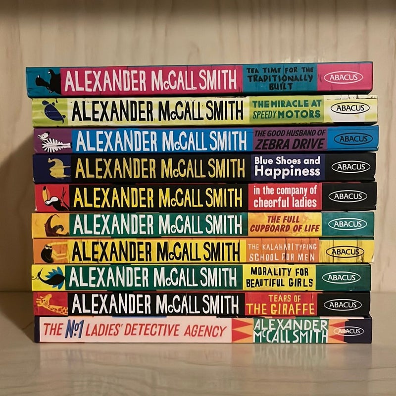 No. 1 Ladies Detective Agency (first 10 books) by Alexander McCall ...